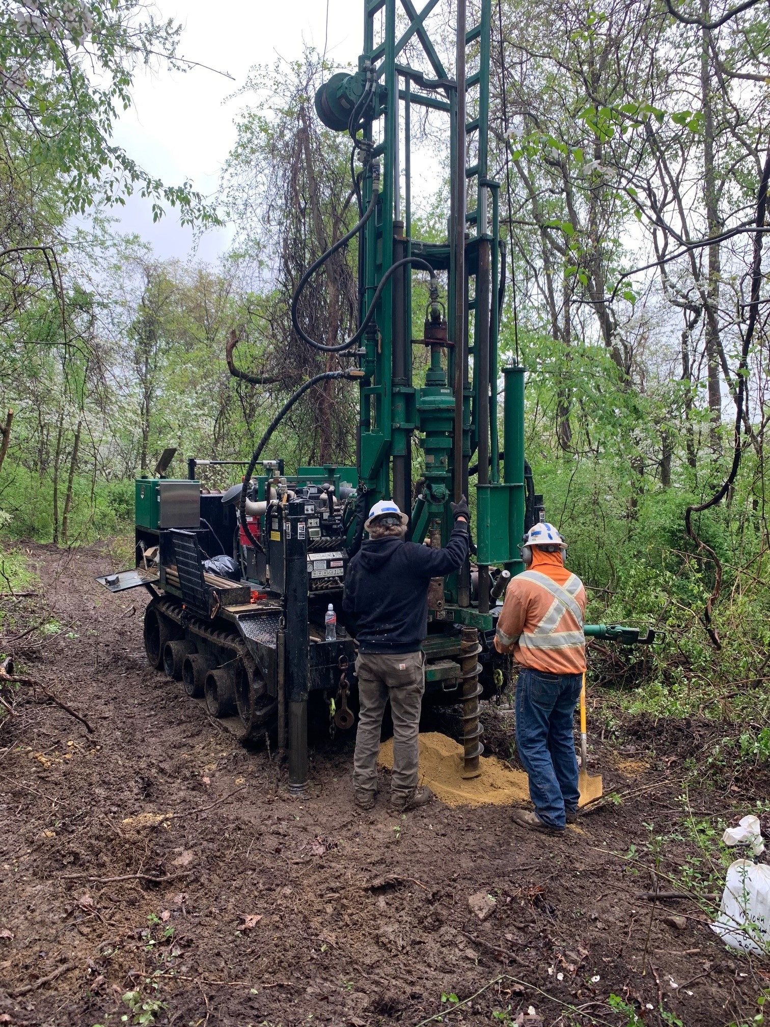 Geotechnical Drilling Services - NGE | Pittsburgh & St. Albans